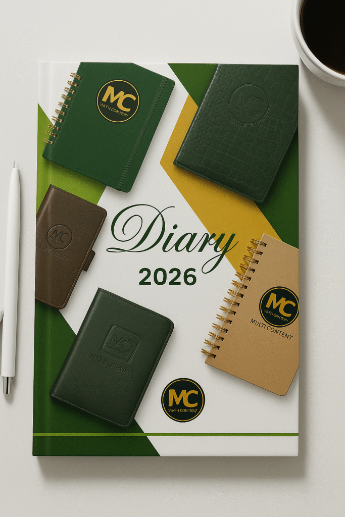 2026 Diary Branding and Printing - Diary Printing